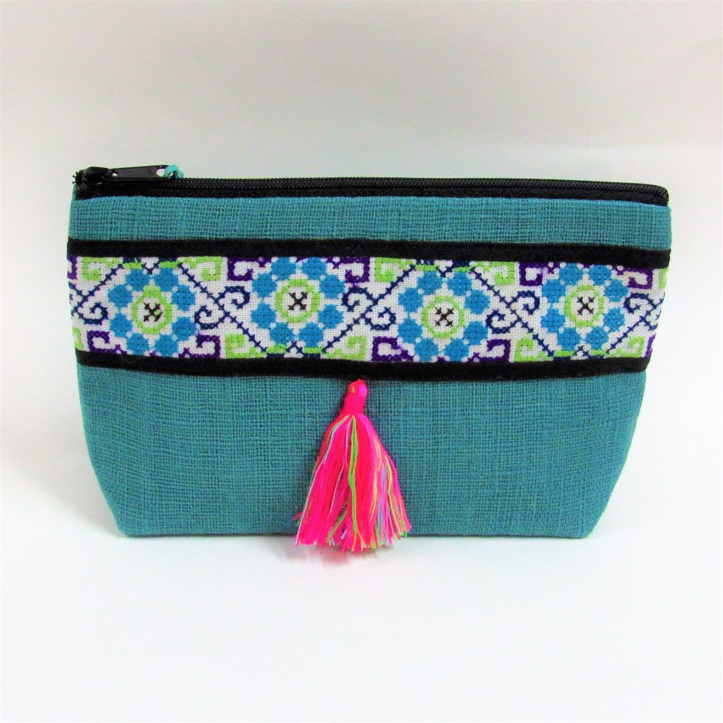 Fair Trade recycled purses by Hmong hill tribe artisans northern Thailand